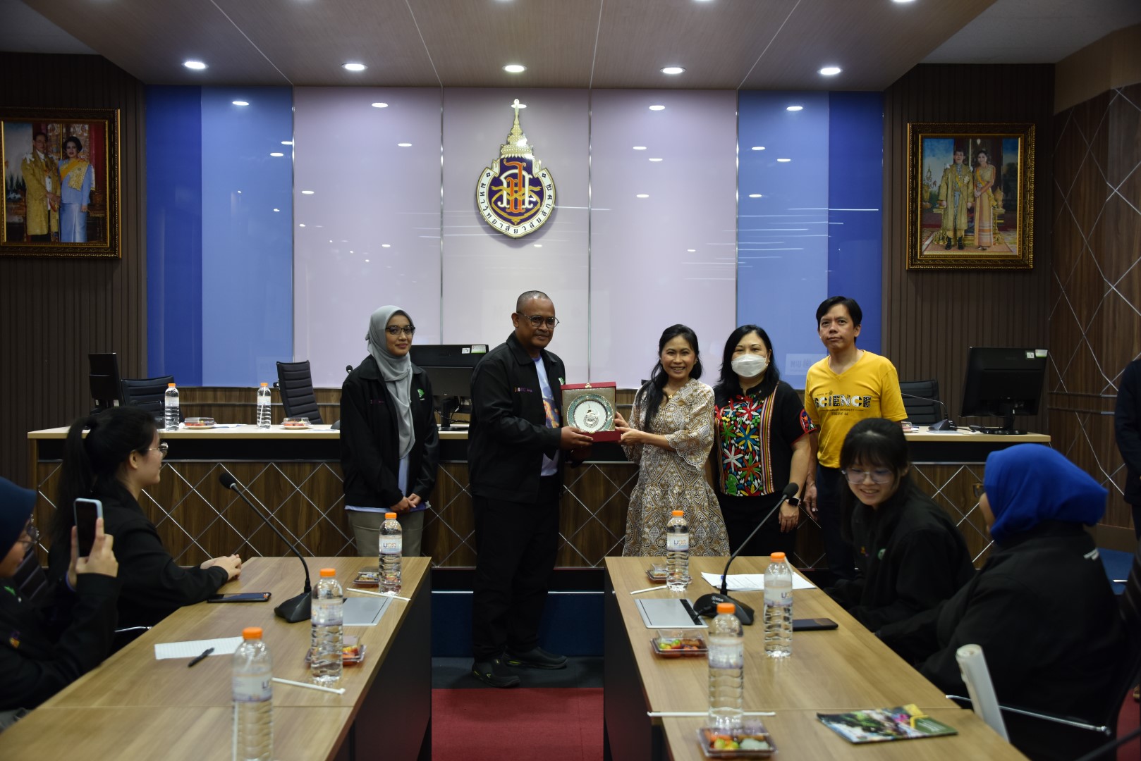 Center for International Affairs warmly welcomes exchange staff and ...