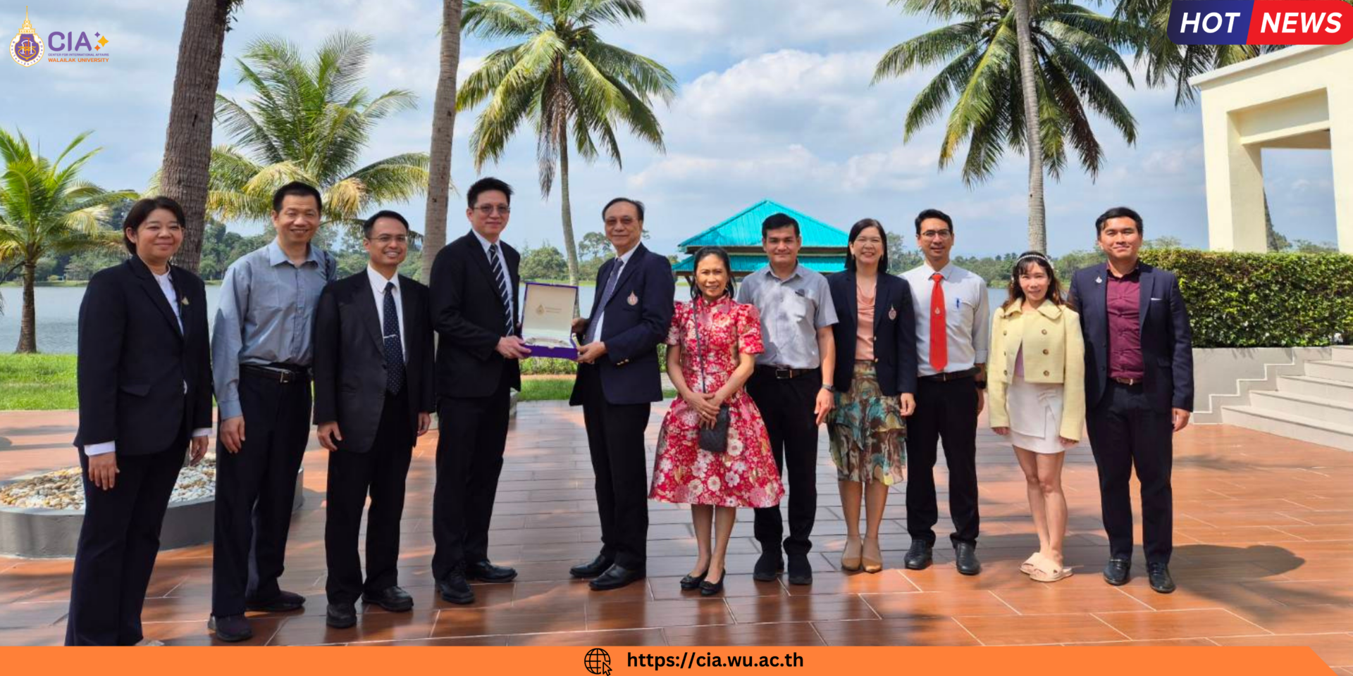 Walailak University Welcomes Delegation from National Chung Cheng ...